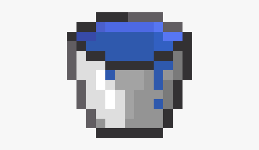 Seau D Eau Minecraft, HD Png Download , Transparent Png Image - PNGitem
