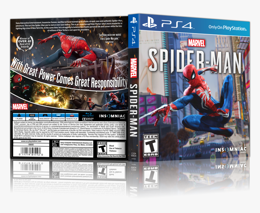 Spider-man Ps4 Png, Transparent Png , Transparent Png Image - PNGitem