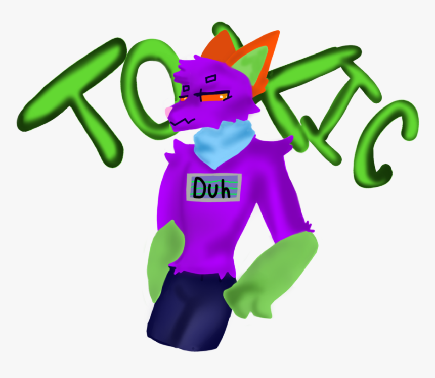 Toxic Man [gift] By Sushi-foshu - Cartoon, HD Png Download ...