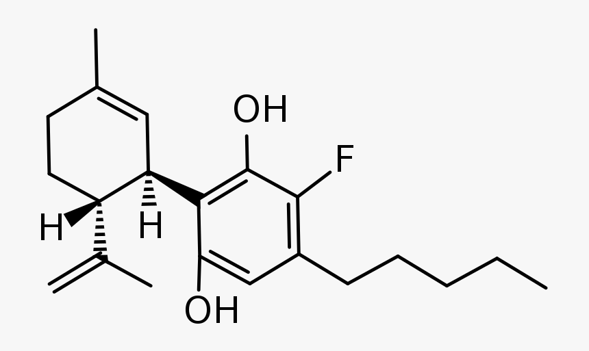 File - Huf-101 - Svg - Chemical Thc, HD Png Download , Transparent Png ...