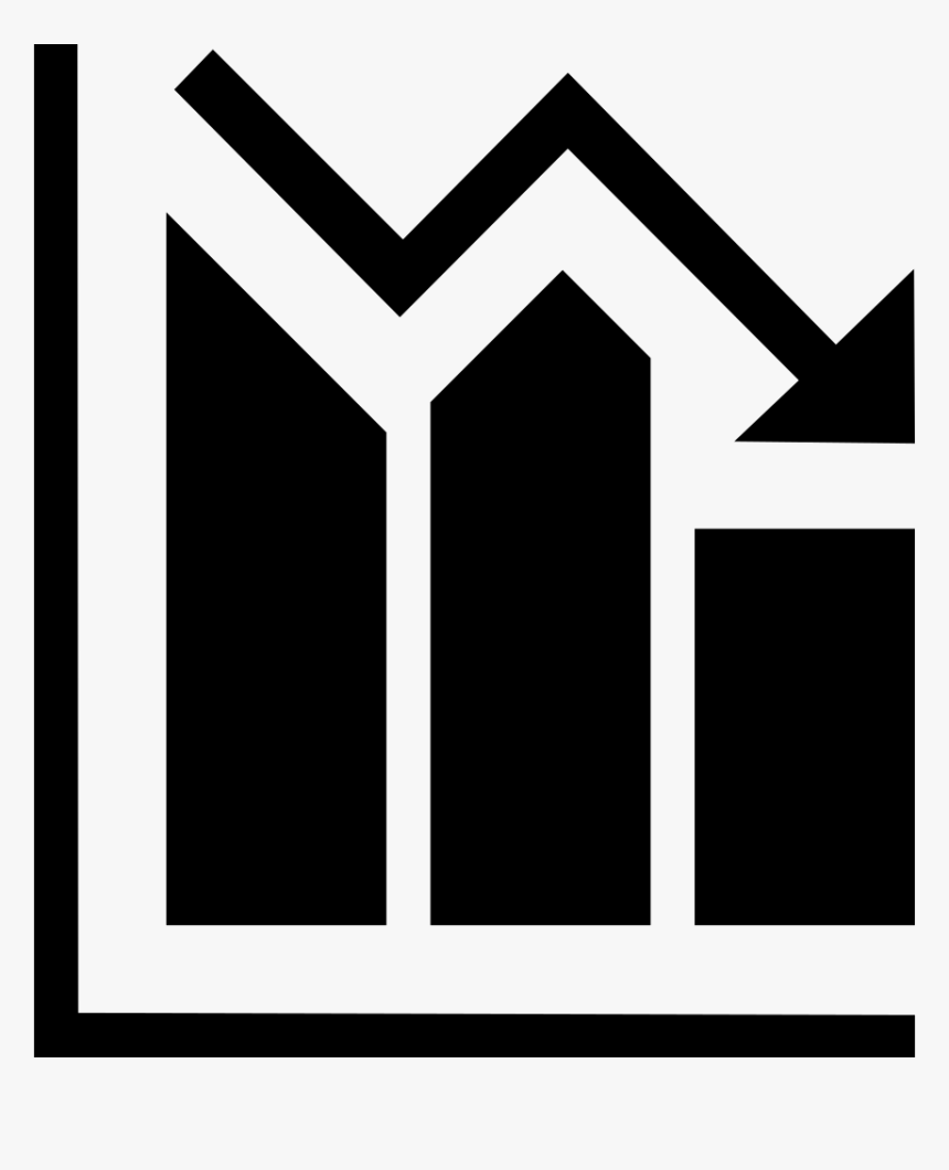 Stats Statistics Decrease Down - Statistic Down Png, Transparent Png ...