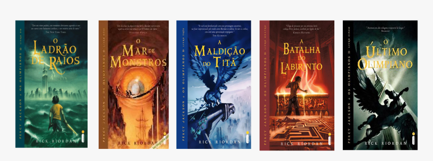 Percy Jackson Book Covers