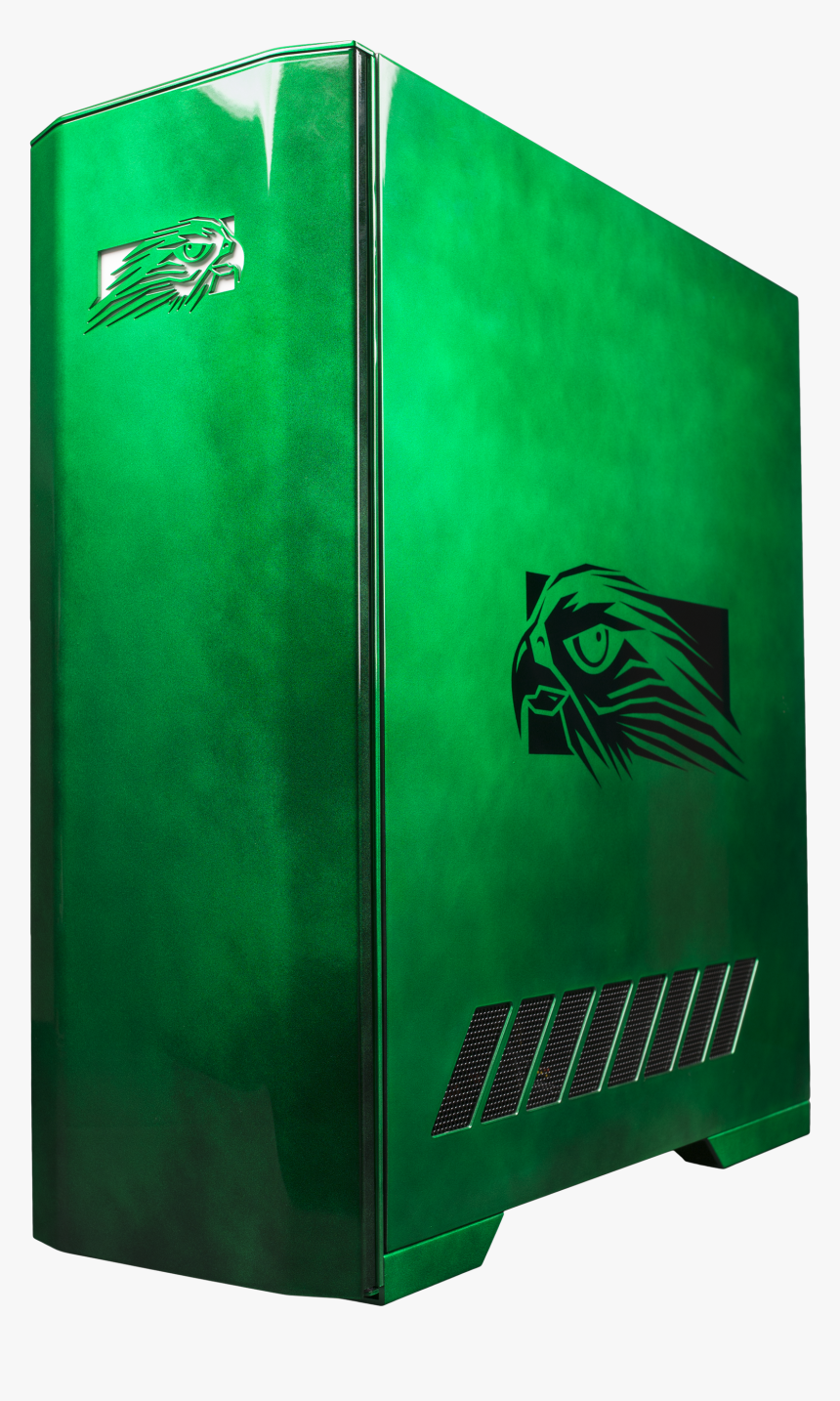 Falcon Northwest Mach V Desktop Pc In Jade Paintwork - Book, HD Png ...