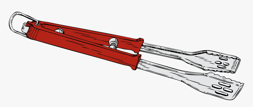 Grill Tongs Cartoon