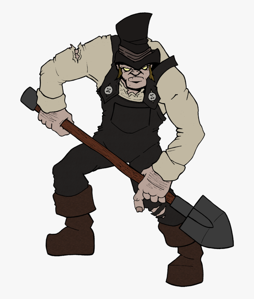 Grave Clipart Grave Digger - Cartoon, HD Png Download , Transparent Png ...