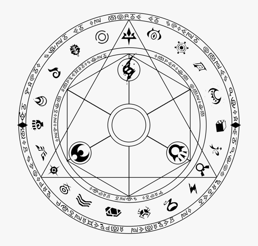 Transparent Alchemy Png - Pokemon Alchemy Circle, Png Download ...