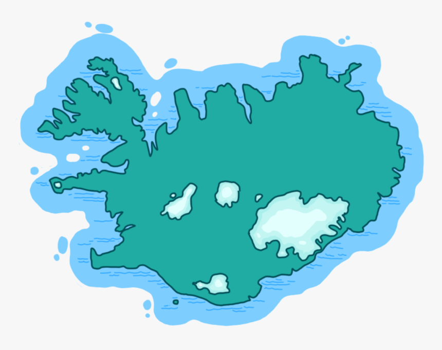 Transparent Iceland Flag Png - Map, Png Download , Transparent Png ...
