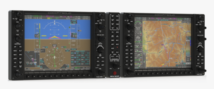 Garmin G1000 3d Model, HD Png Download , Transparent Png Image - PNGitem