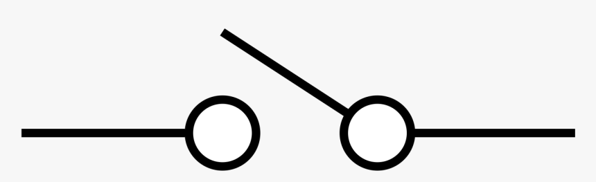 Spst Switch Circuit Symbol, HD Png Download , Transparent Png Image ...