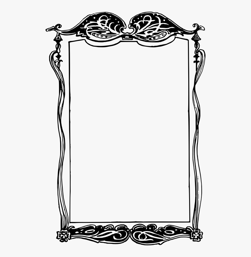 Doodle Wing Frame - Clip Art, HD Png Download , Transparent Png Image ...