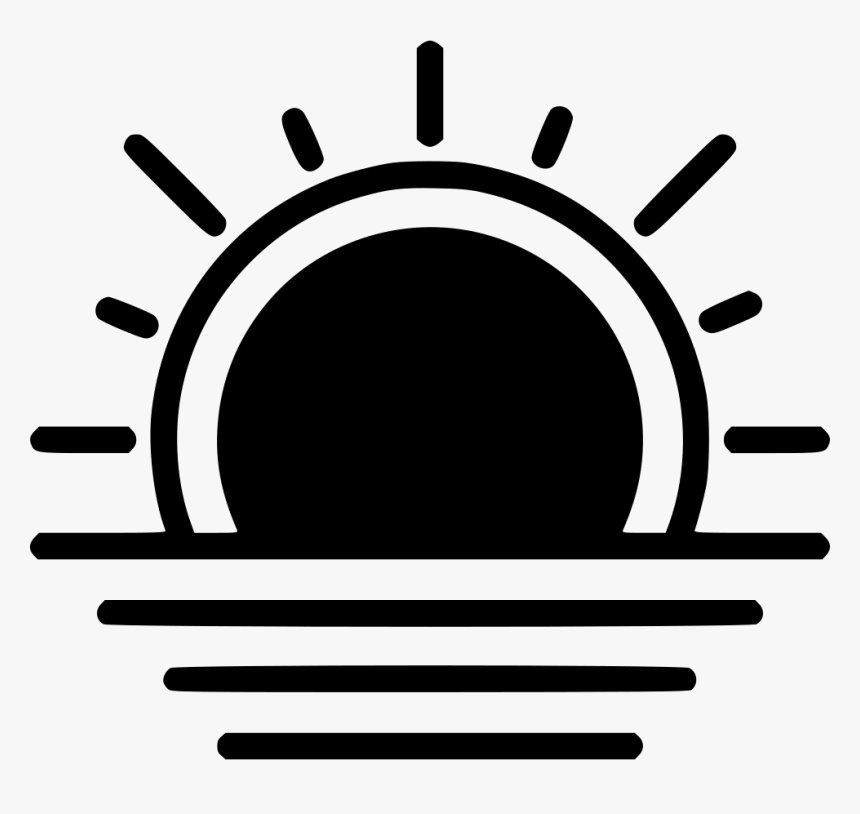 Sunset Png Clipart Library Stock - Sunset Icon Png, Transparent Png ...