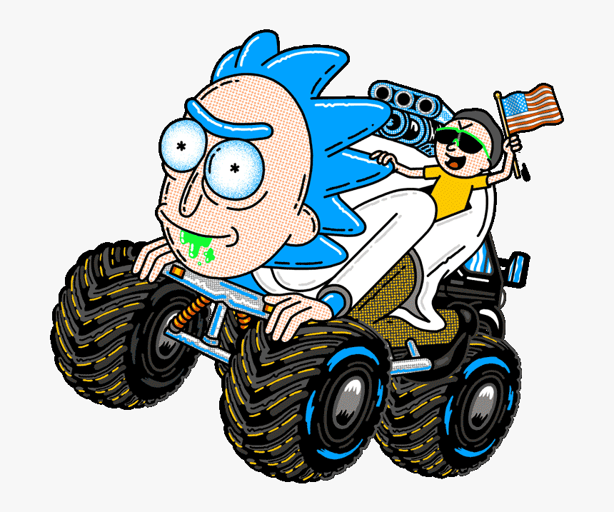 Clipart Map Road Trip - Rickmobile 2018, HD Png Download , Transparent ...