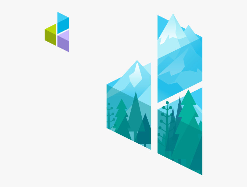 D3 Logo Mountains Vector Design Illustration Branding - Graphic Design ...