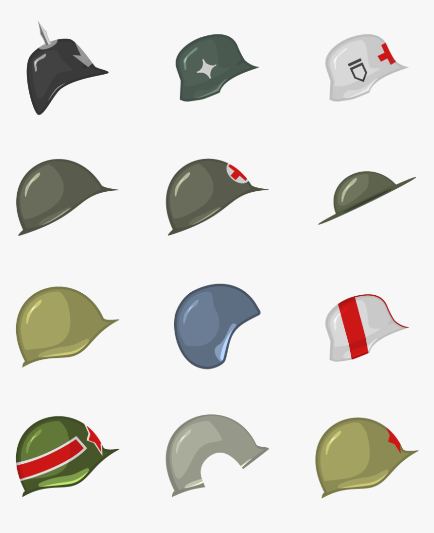 Ww2 Helmet Icons By Student Bradley Carlson - Ww2 Helmet Icon, HD Png ...