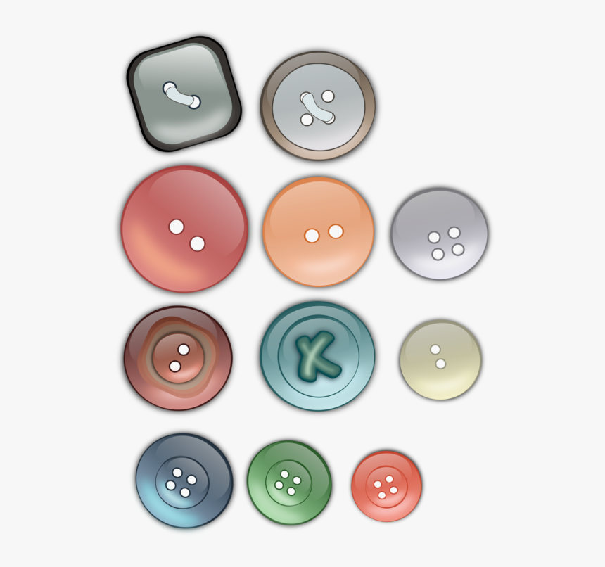 Circle,button,material - Clothes Button Clipart, HD Png Download ...