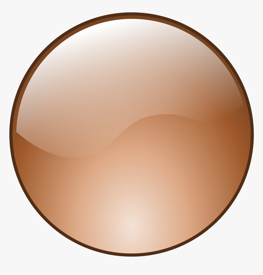 File Button Icon Svg - Brown Button Png, Transparent Png , Transparent ...