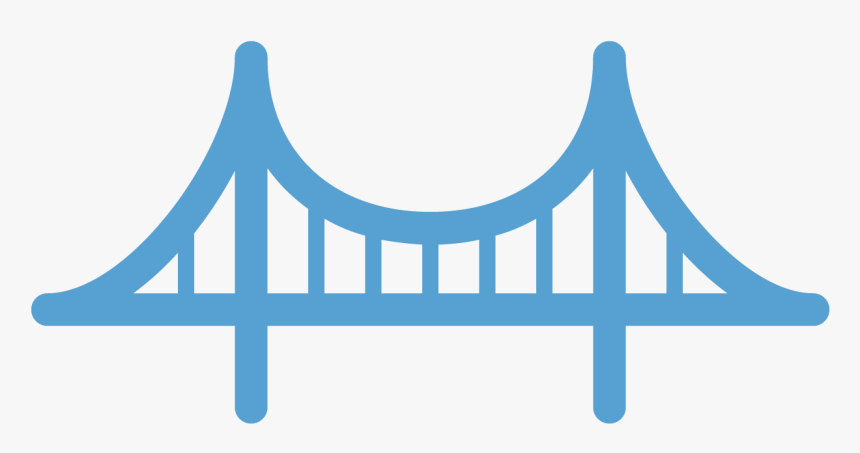 Bridge Icon Blue, HD Png Download , Transparent Png Image - PNGitem