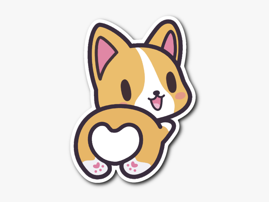 Corgi Stickers Png - Corgi Puppy Clipart, Transparent Png , Transparent ...
