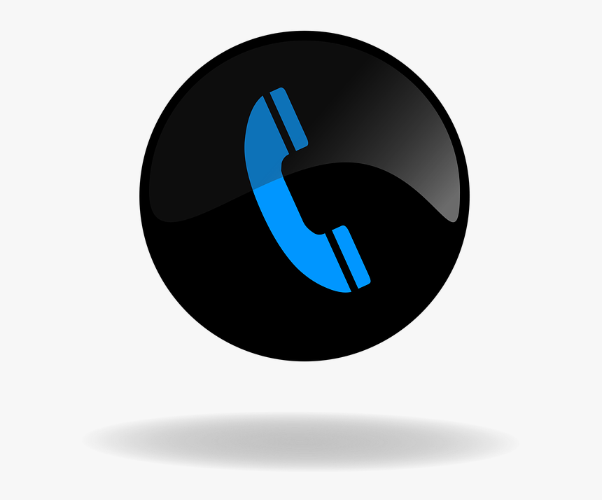 Call, Call Button Black And Blue, Button, Web, Internet - Telephone ...