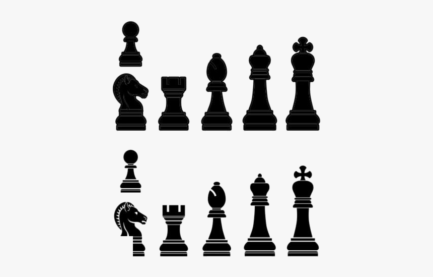 Transparent Chess Pieces Png Image - Complete Chess Pieces, Png ...