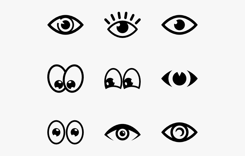 Eyecons - Eyes Icon Vector, HD Png Download , Transparent Png Image ...