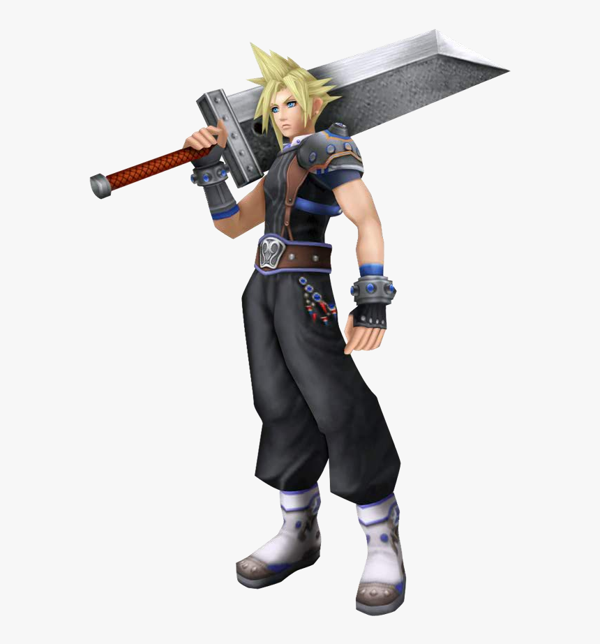Super Smash Bros - Cloud Strife Dissidia 012, HD Png Download ...
