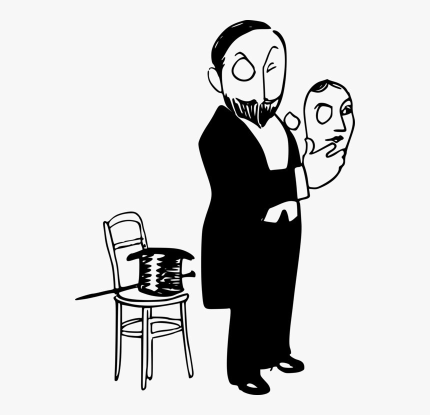 Transparent Gas Masks Clipart - Theatre Masks Png Drawing, Png Download ...