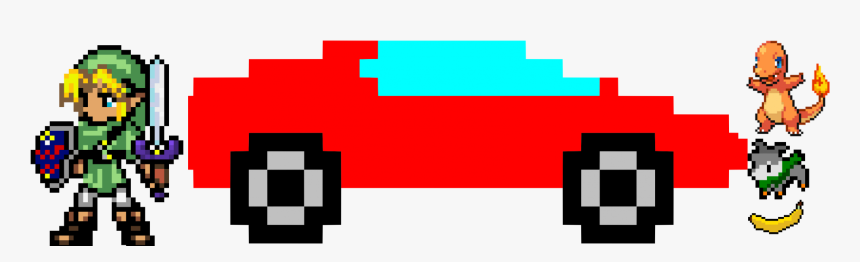 Transparent Pixel Car Png, Png Download , Transparent Png Image - PNGitem