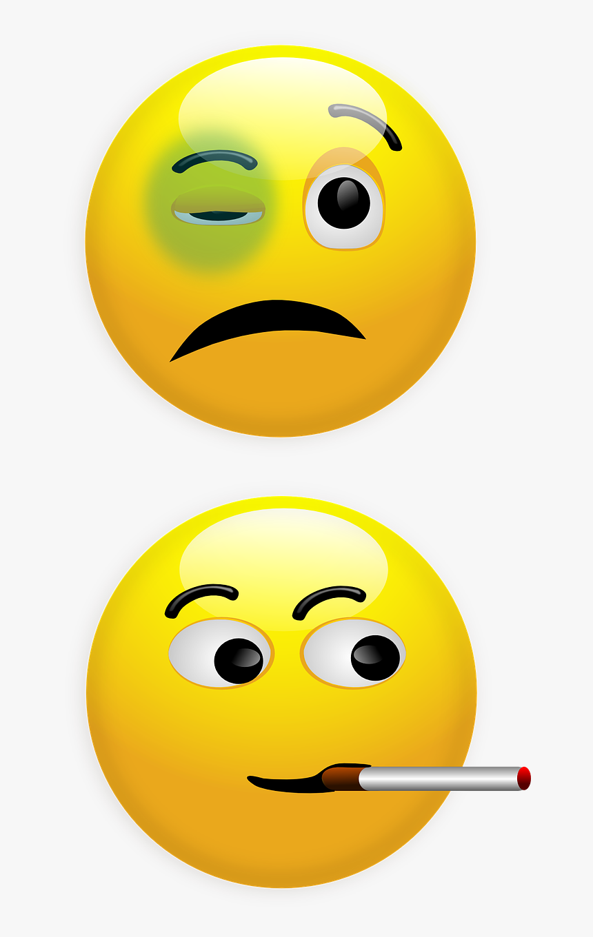 Smiley Smoking, HD Png Download , Transparent Png Image - PNGitem