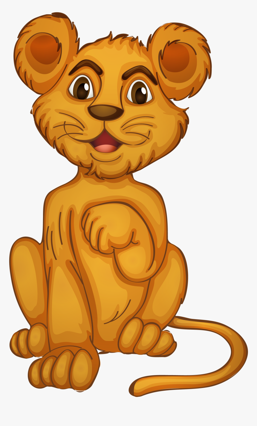 Cub Clipart Lion Cub - Lion, HD Png Download , Transparent Png Image ...