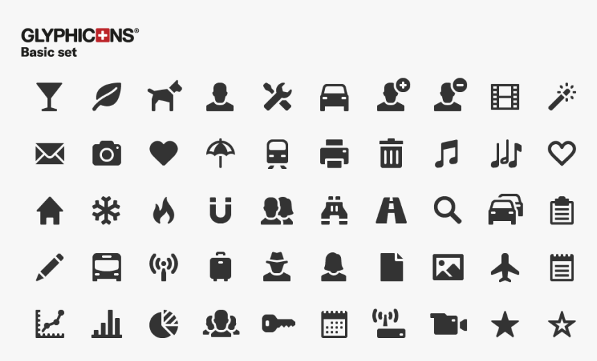 Clean Vector Working Man - Glyphicon Icons, HD Png Download ...