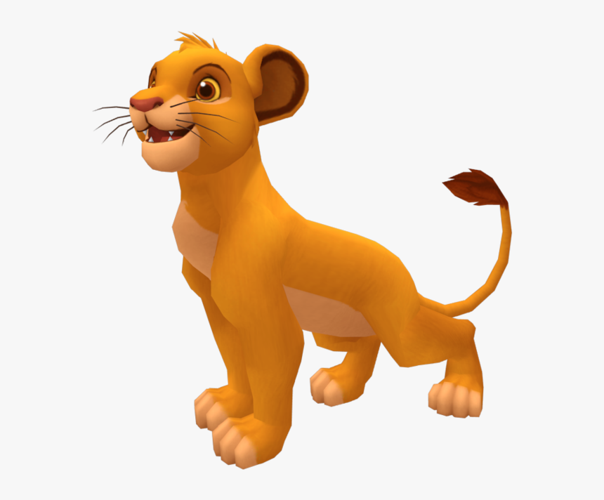 Simba Png Image - Kingdom Hearts Lion King Simba, Transparent Png ...