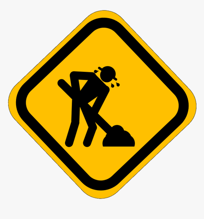 Man Working Hard Free Picture - Hard Working Man Sign, HD Png Download ...