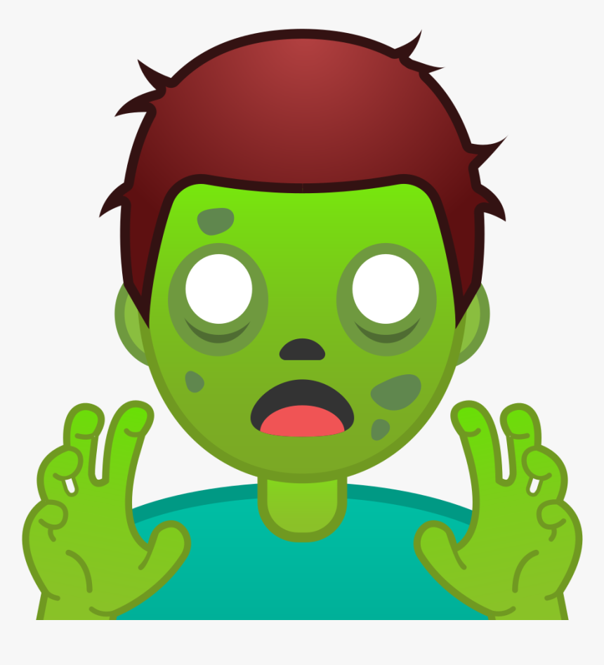 Man Zombie Icon - Emoji Zombie, HD Png Download , Transparent Png Image ...