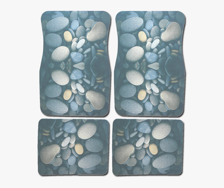 Natural Stone Printed Floor Mats - Pebble, HD Png Download ...