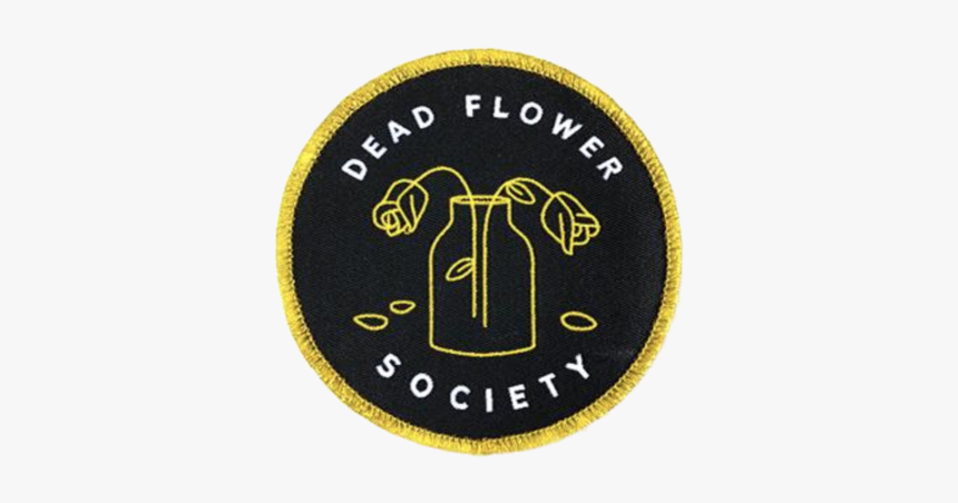 Dead Flower Society Patch - Label, HD Png Download , Transparent Png ...
