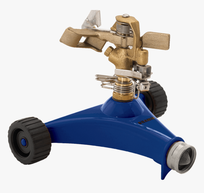 Dramm Blue Colorstorm Impulse Sprinkler - Irrigation Sprinkler, HD Png ...
