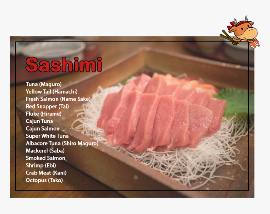 Transparent Sashimi Png - Sashimi, Png Download , Transparent Png Image ...