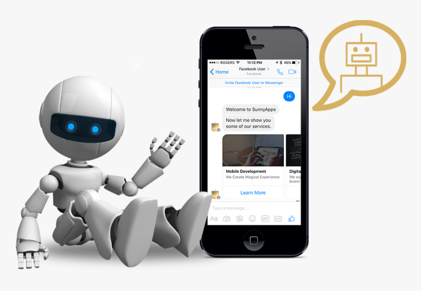 Chatbot Development, HD Png Download , Transparent Png Image - PNGitem
