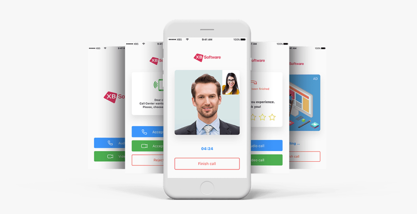 Call And Сontact Сenter App - Iphone, HD Png Download , Transparent Png ...