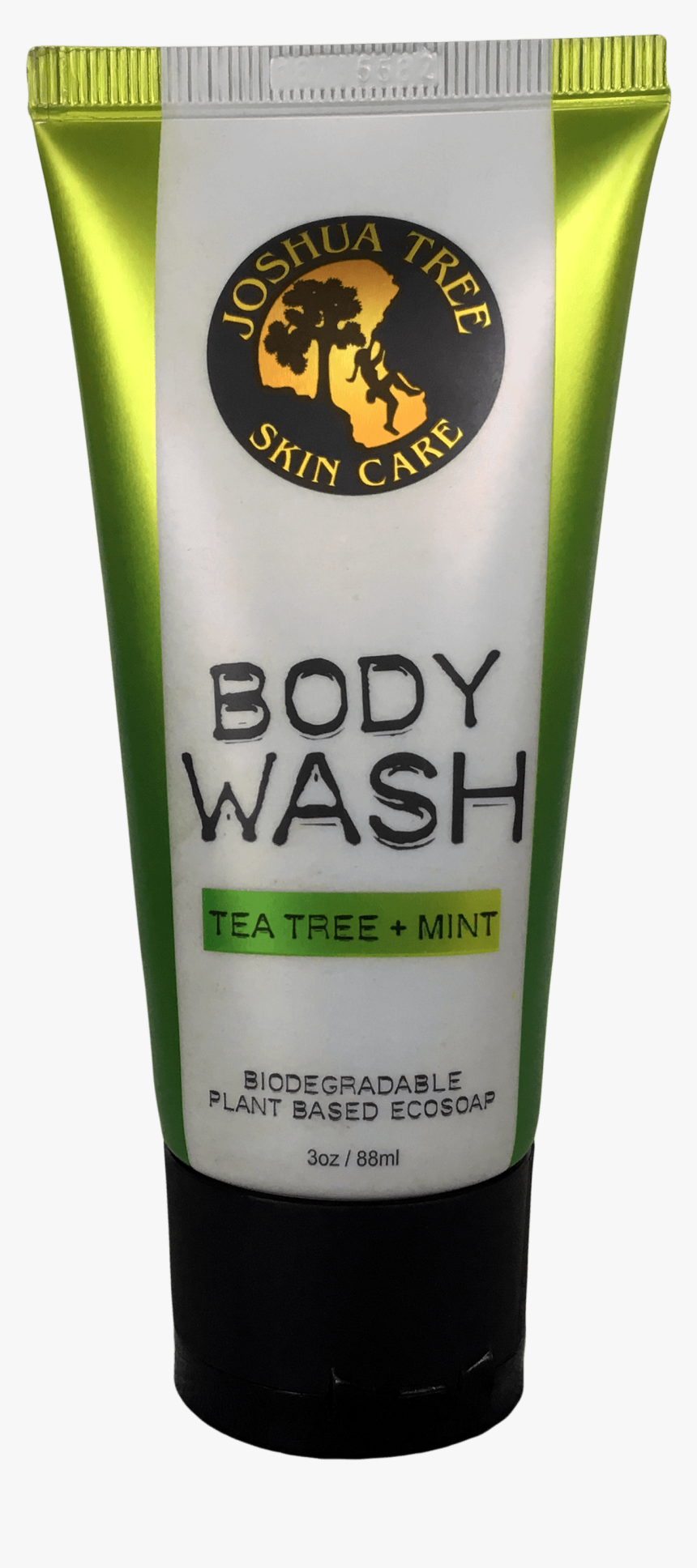 Tea Tree Mint Body Wash - Joshua Tree Skin Care, HD Png Download ...