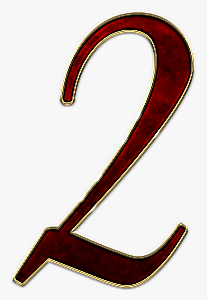 Number 2 Red - Metal, HD Png Download , Transparent Png Image - PNGitem