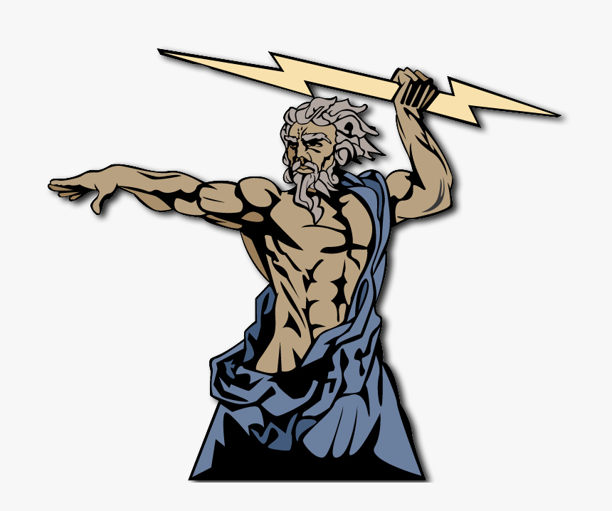 God Throwing Lightning Bolts, HD Png Download , Transparent Png Image ...