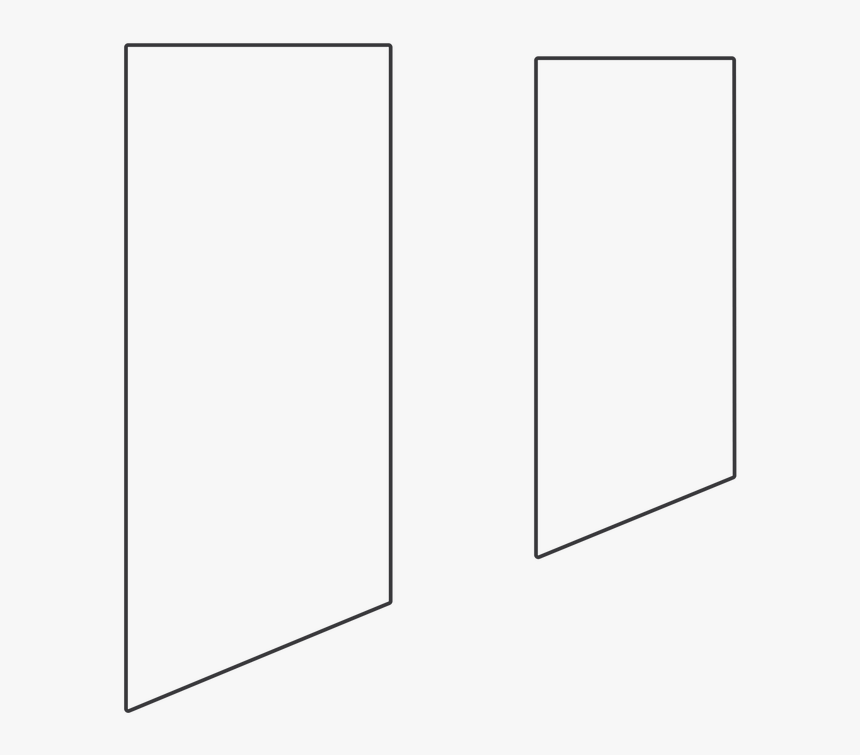 Flag Pennant Die Outline - Parallel, HD Png Download , Transparent Png ...