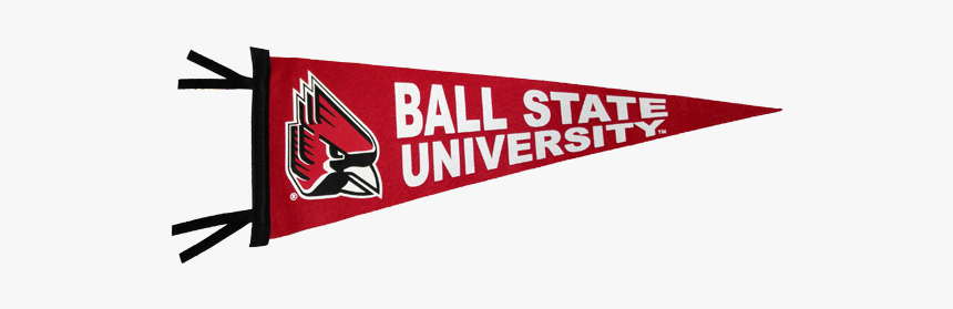 Ball State Pennant Flag, HD Png Download , Transparent Png Image - PNGitem