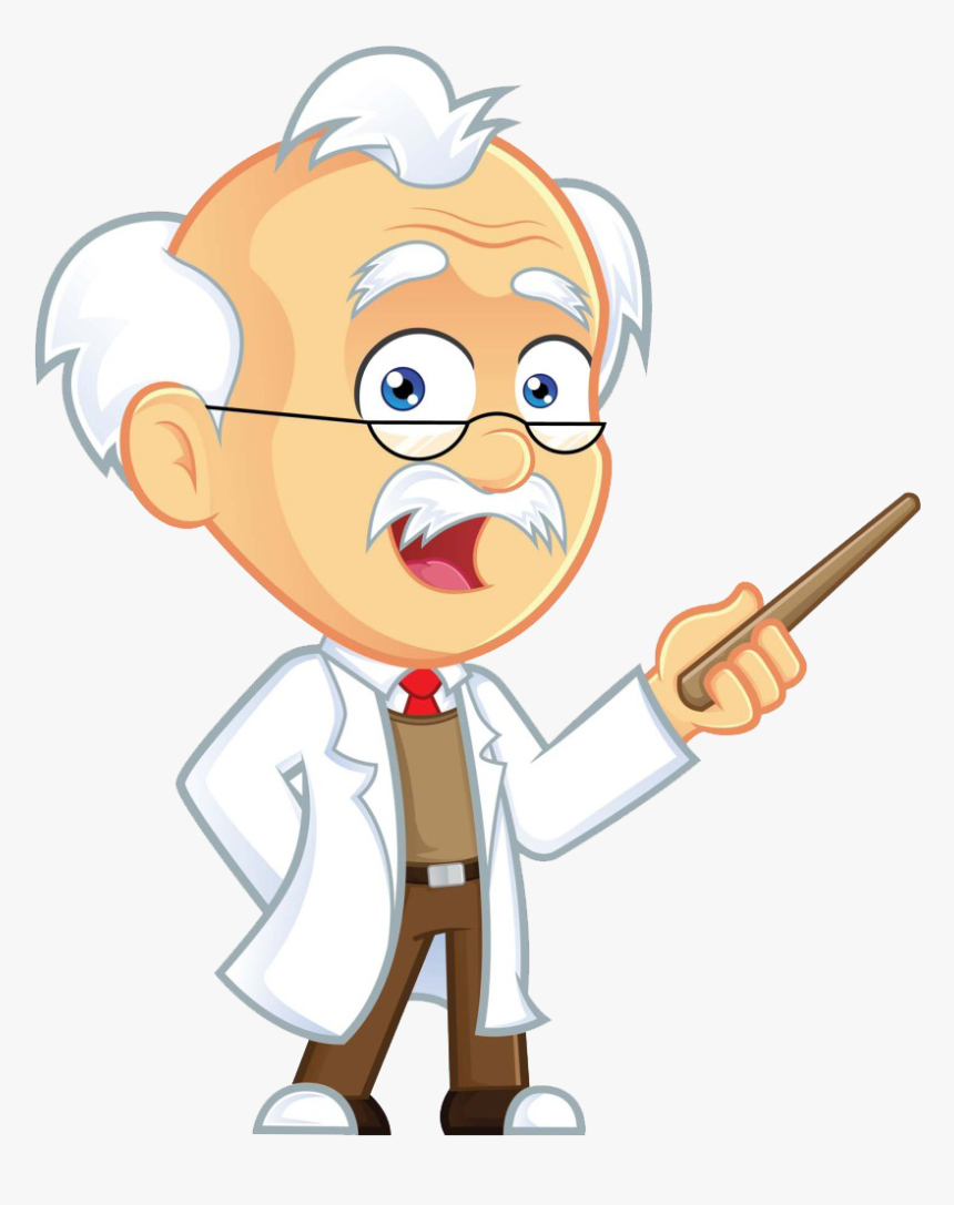 Jpg Royalty Free Stock Teacher Professor Cartoon Clip - Looking At ...