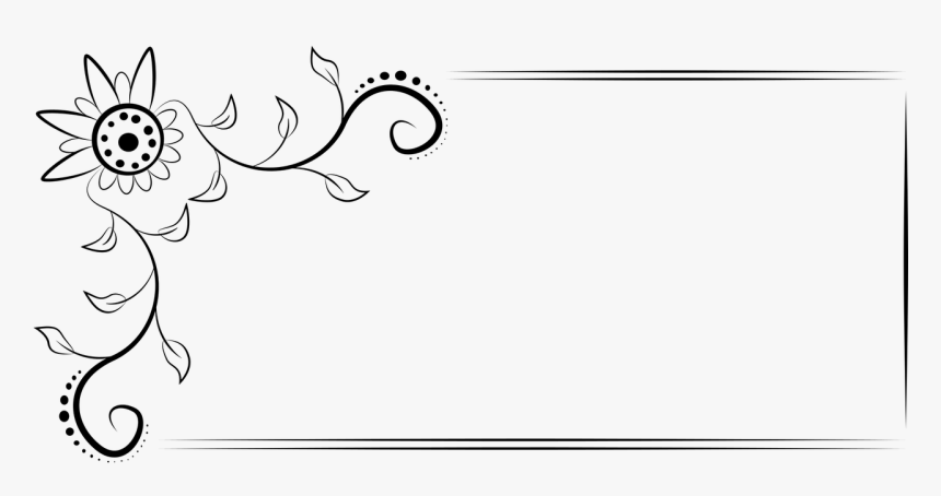 Border Line Frame Png, Transparent Png , Transparent Png Image - PNGitem