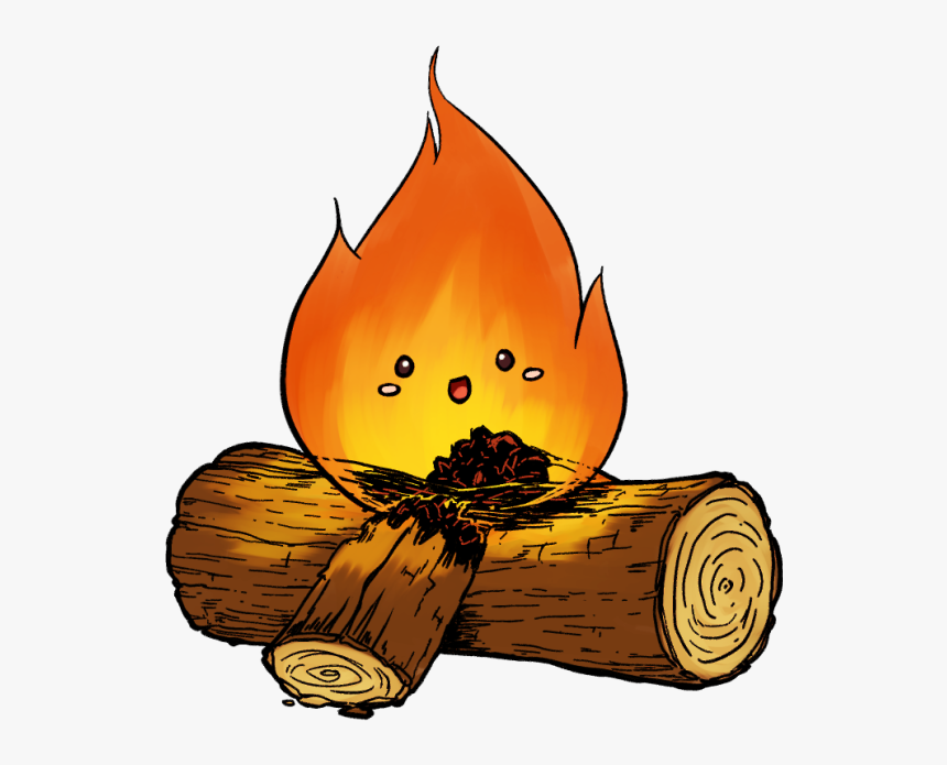 Cute Fire Clipart , Png Download - Cute Campfire, Transparent Png ...