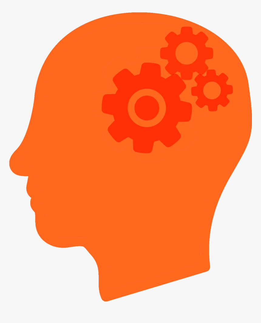 Brain Gears - Illustration, HD Png Download , Transparent Png Image ...