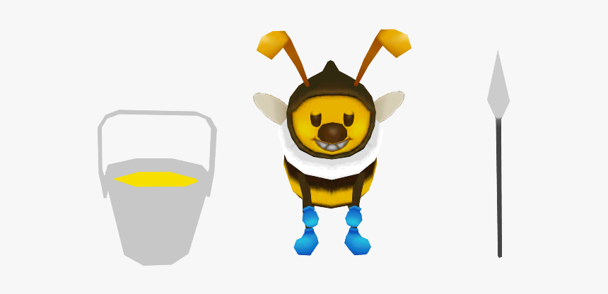 Download Zip Archive - Super Mario Galaxy Honey Bee, HD Png Download ...